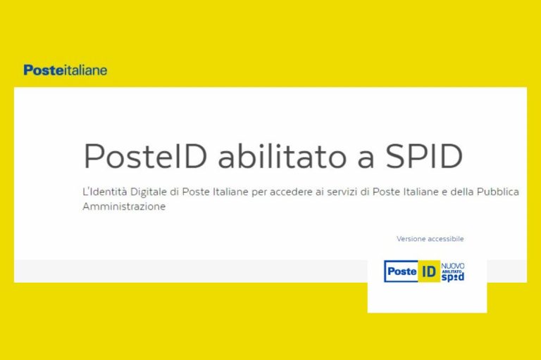 Poste ID abilitato a SPID: cosa puoi fare