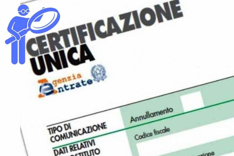 Dove puoi trovare tutte le certificazioni uniche degli ultimi anni